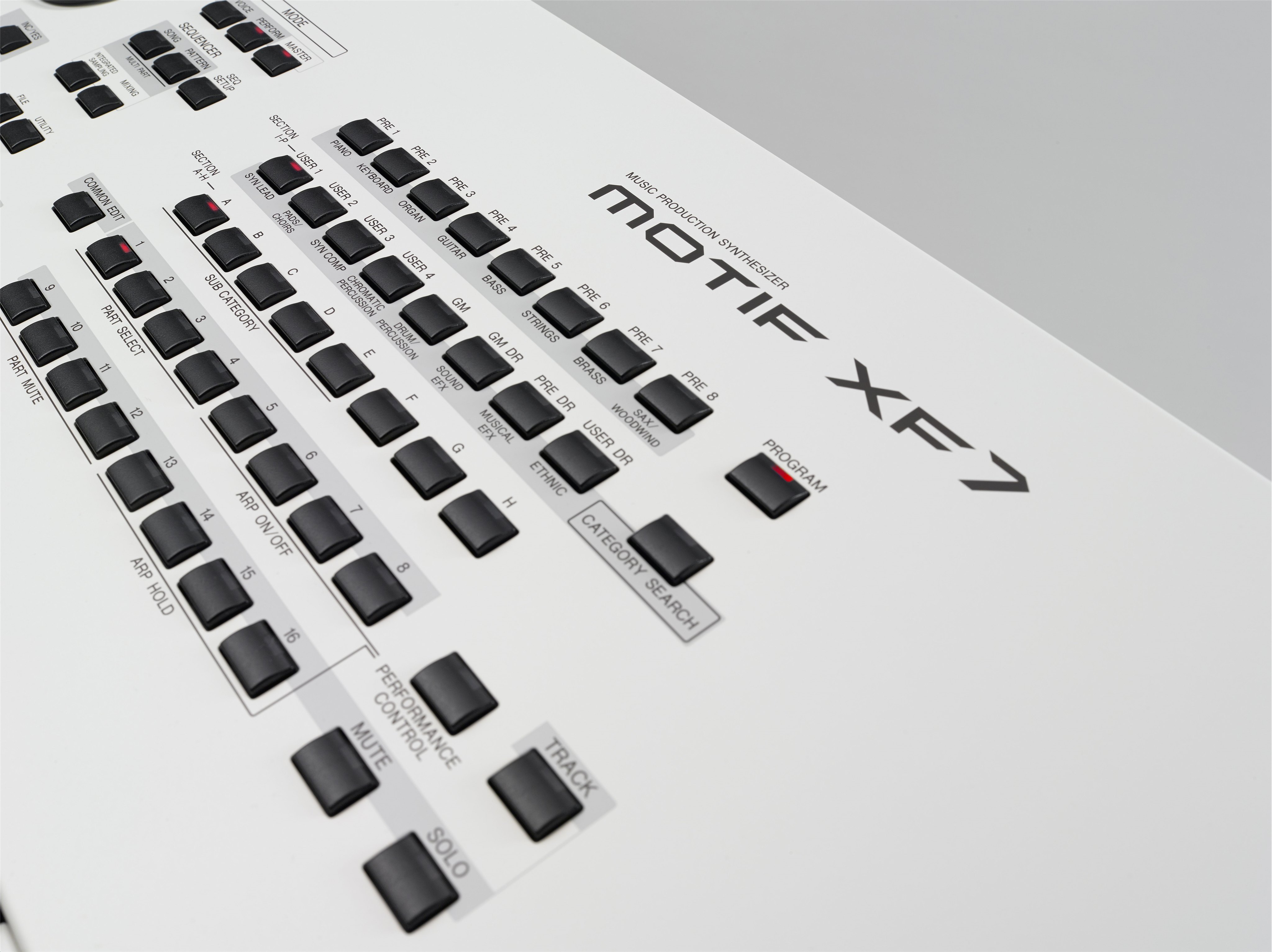MOTIF XF WH - Tinjauan - Synthesizer - Synthesizers & Music Production ...