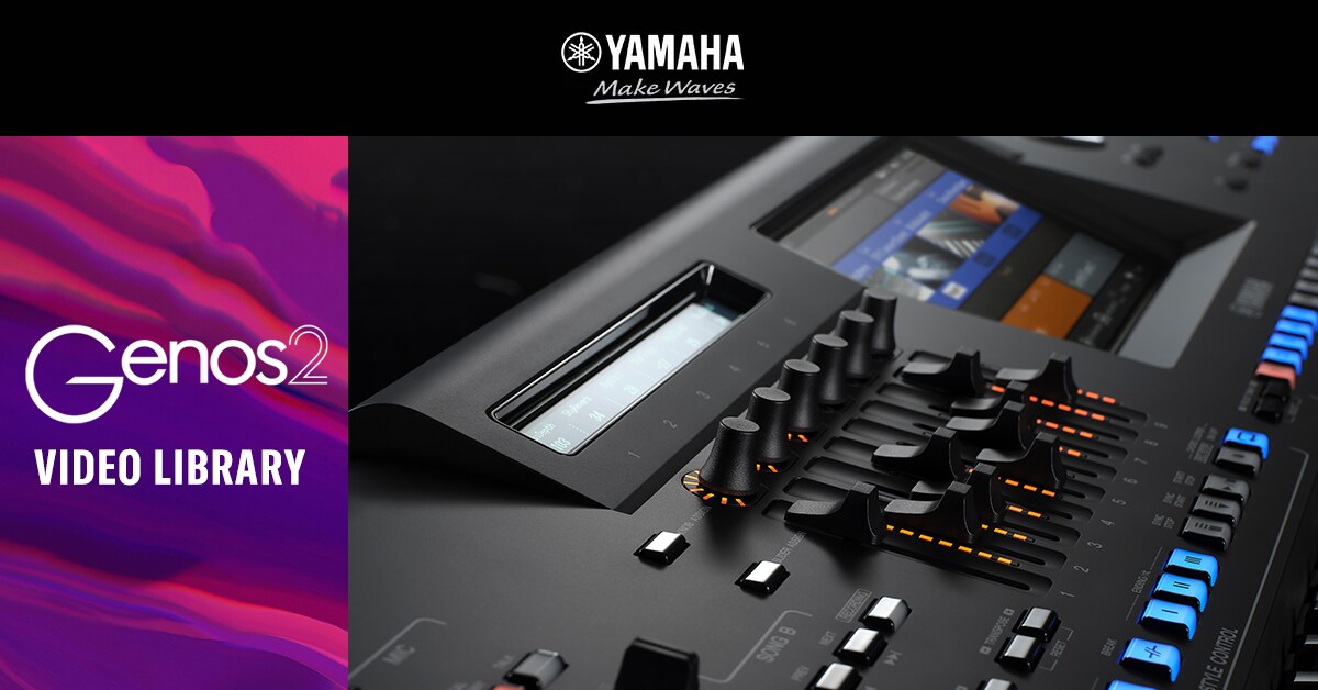 Media Library Genos2 - Yamaha - Indonesia
